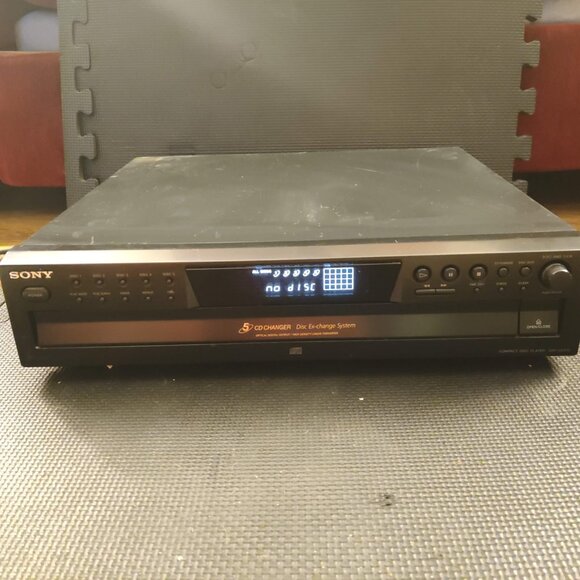 Sony | Other | Sony Cdpce275 5disc Carousel Cd Changer Player W Optical Digital Audio | Poshmark